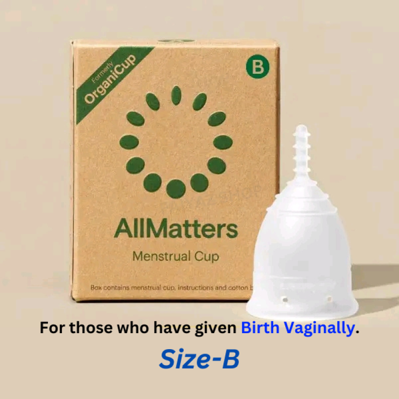 AllMatters OrganiCup Menstrual Cup (Size B) | Faiyaz Shop