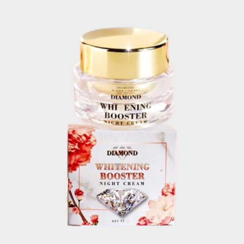 Diamond Whitening Booster Night Cream (15g) | Faiyaz Shop