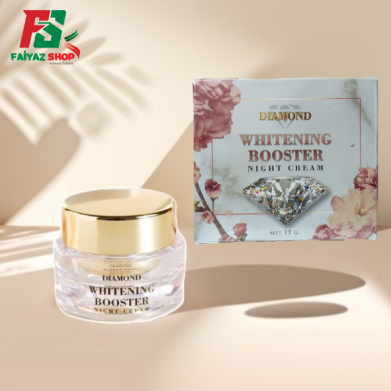 Diamond Whitening Booster Night Cream (15g) | Faiyaz Shop